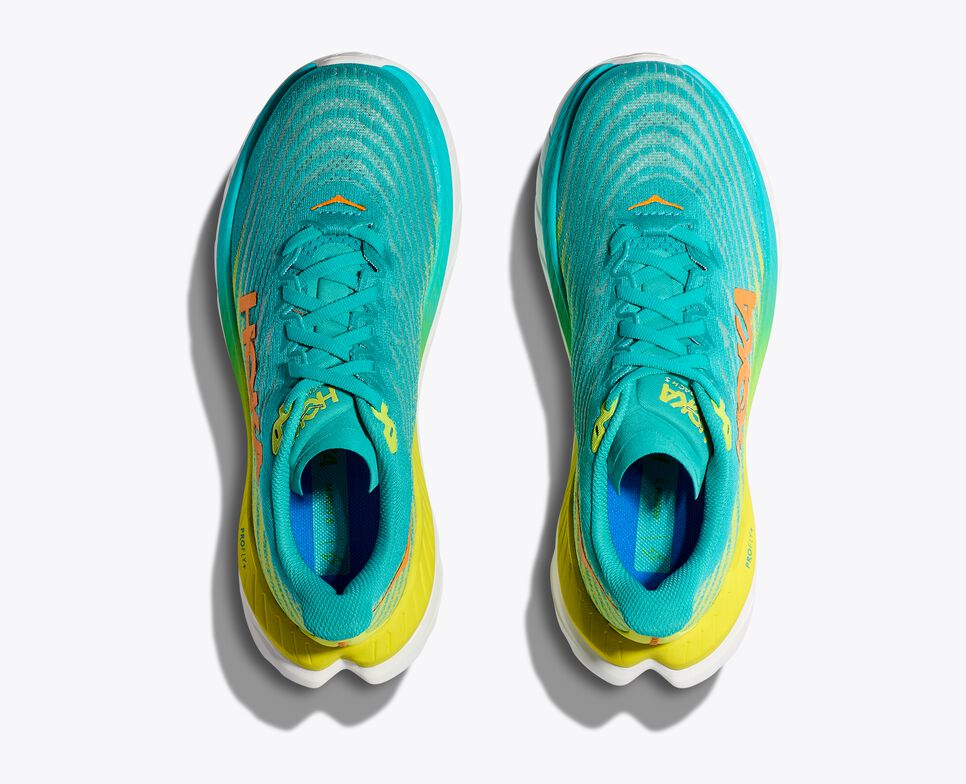 MENS HOKA MACH 5 - MOUNTAIN SPRING/PUFFINS BILL-1127893-CEPR – runners ...